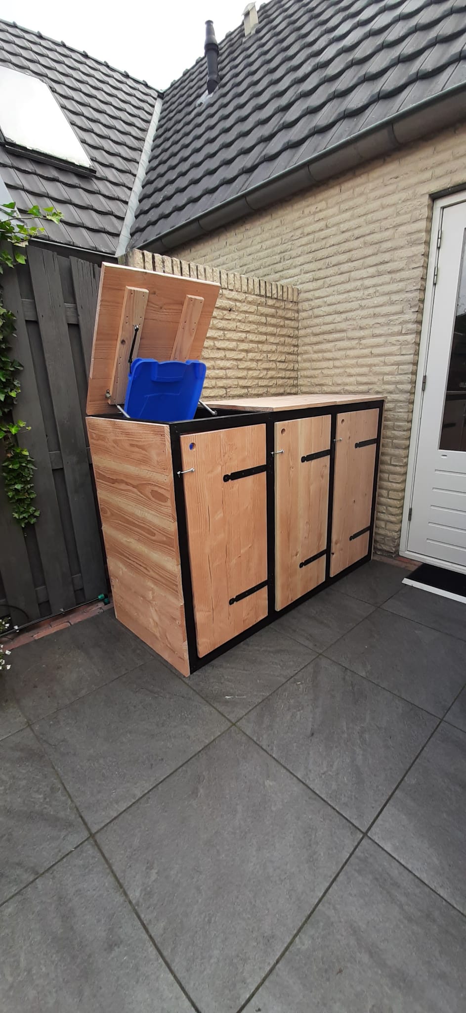 Container ombouw 3 bak 140 liter - VH Design